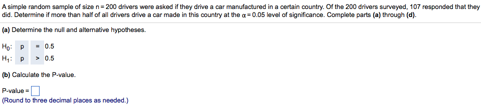 A simple random sample of size n = 200 drivers were | Chegg.com