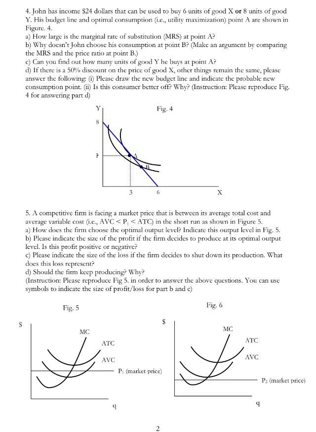 The following two figures represent student A and | Chegg.com