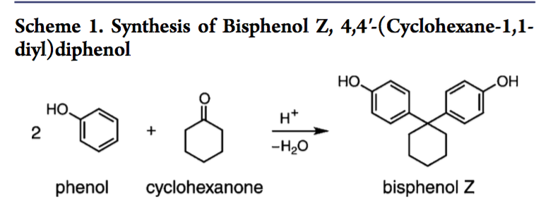 Solved Scheme 1. Synthesis of Bisphenol Z, | Chegg.com