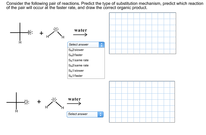 Solved Consider the following pair of reactions. Predict the | Chegg.com