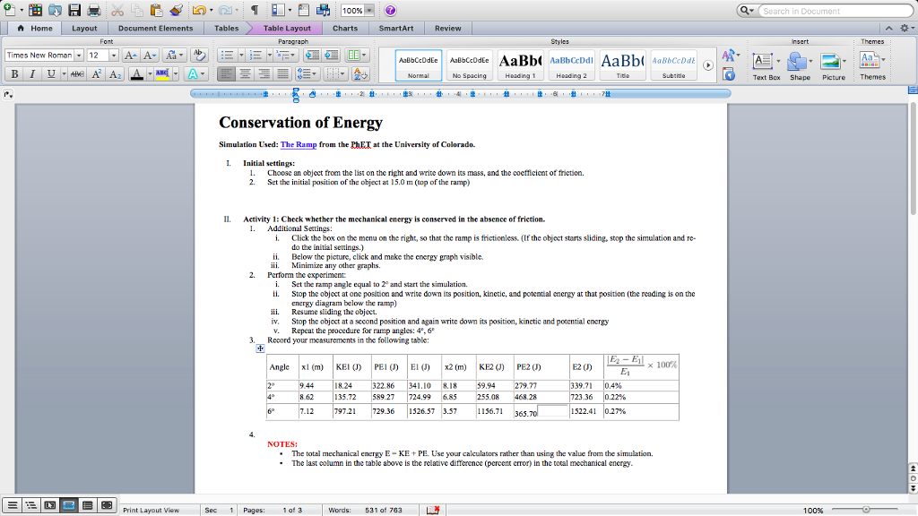 Solved So you should use the Ramp from the PHET to solve | Chegg.com