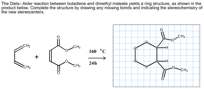 Solved The Diels-Alder reaction between butadiene and | Chegg.com
