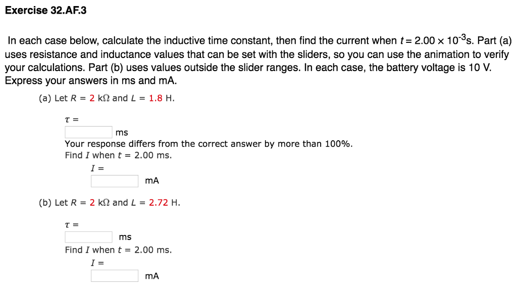 Solved Exercise 32.AF.3 In each case below, calculate the | Chegg.com