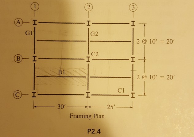 Solved P2.7. The building section associated with the floor | Chegg.com