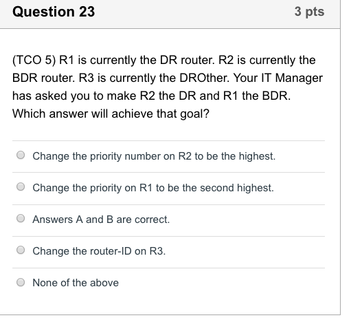 Solved Question 12 3 pts (TCO 3) What piece of information | Chegg.com Solved Question 12 3 pts (TCO 3) What piece of information | Chegg.com
