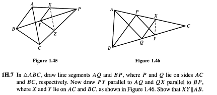 Solved Figure 1.45 Figure 1.46 In Delta ABC, draw line | Chegg.com