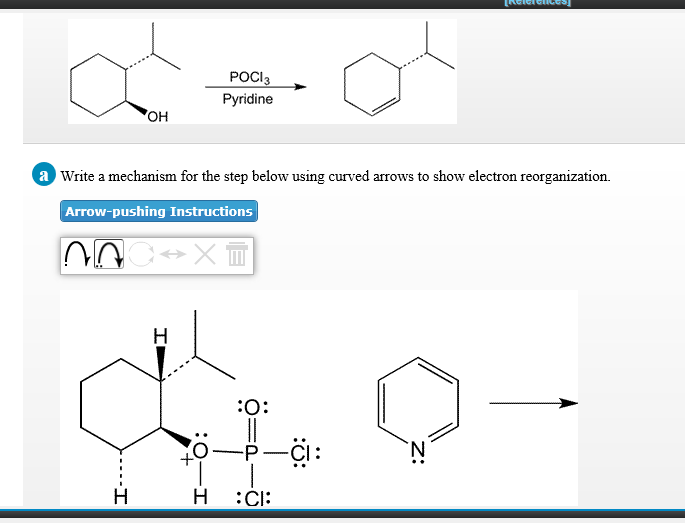 Solved Write a mechanism for the step below using curved | Chegg.com