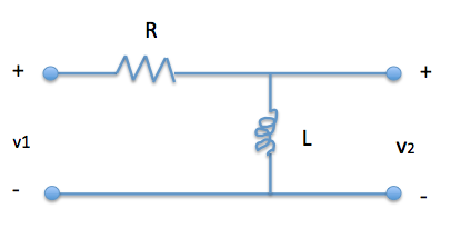 Solved an rl one pole high pass filter is shown below. the | Chegg.com