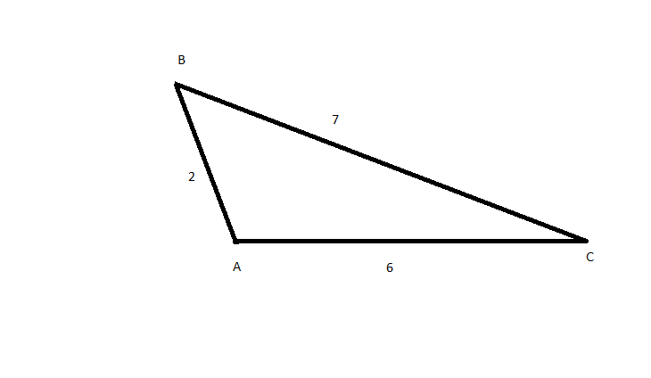 Solved Solve the triangle . approximate values to the | Chegg.com