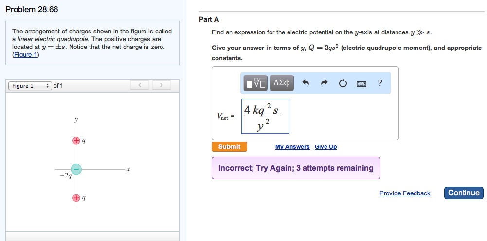 Solved The arrangement of charges shown in the figure is | Chegg.com
