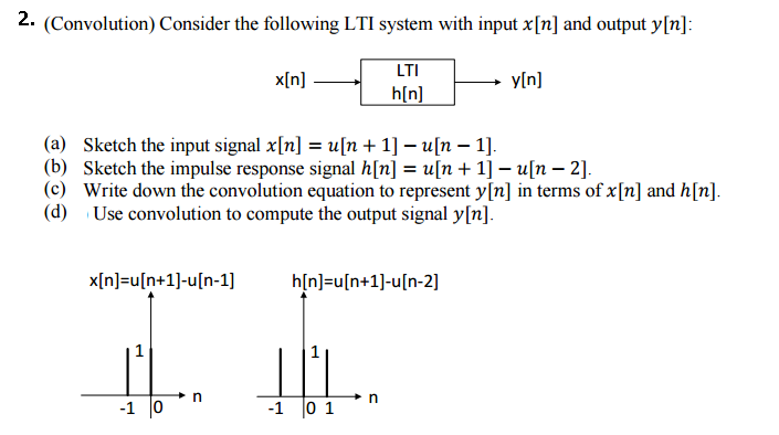 Solved Consider The Following Lti System With Input X N And