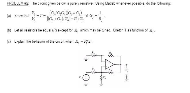 Solved The circuit given below is purely resistive. Using | Chegg.com