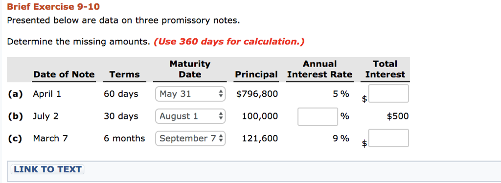 Solved Brief Exercise 9-10 Presented below are data on three | Chegg.com