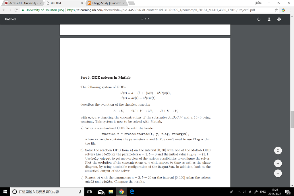 AccessUH-University xUntitled C Chegg Study | Guidedx | Chegg.com