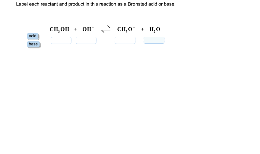Solved Label each reactant and product in this reaction as a | Chegg.com