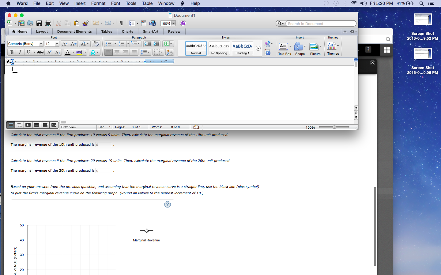 Solved 《 Word File Edit View Insert Format Font Tools Table | Chegg.com