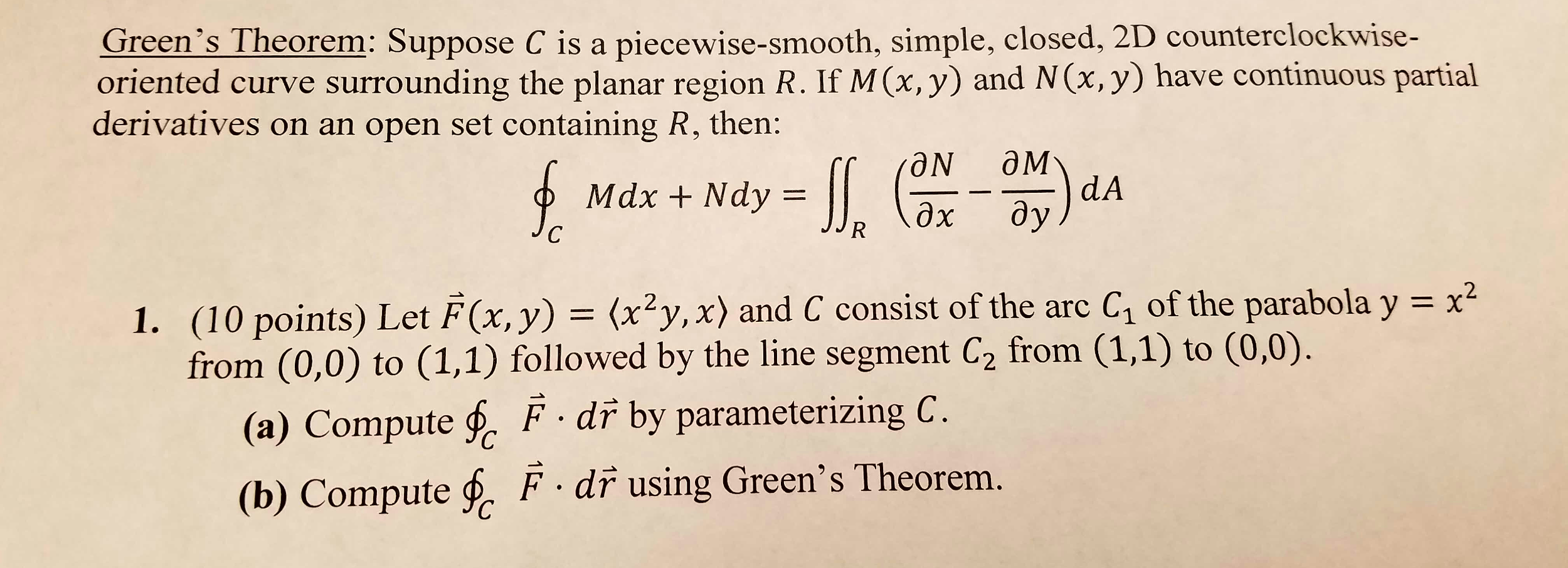 Solved Suppose C is a piecewise -smooth, simple, closed, 2D | Chegg.com