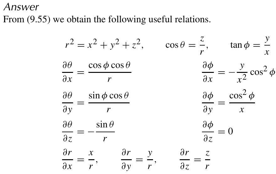 Solved Use transformation equation (9.55) following | Chegg.com