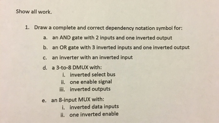 Solved Draw a complete and correct dependency notation | Chegg.com