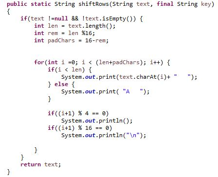 Solved Currently writing a method that circularly shift the | Chegg.com