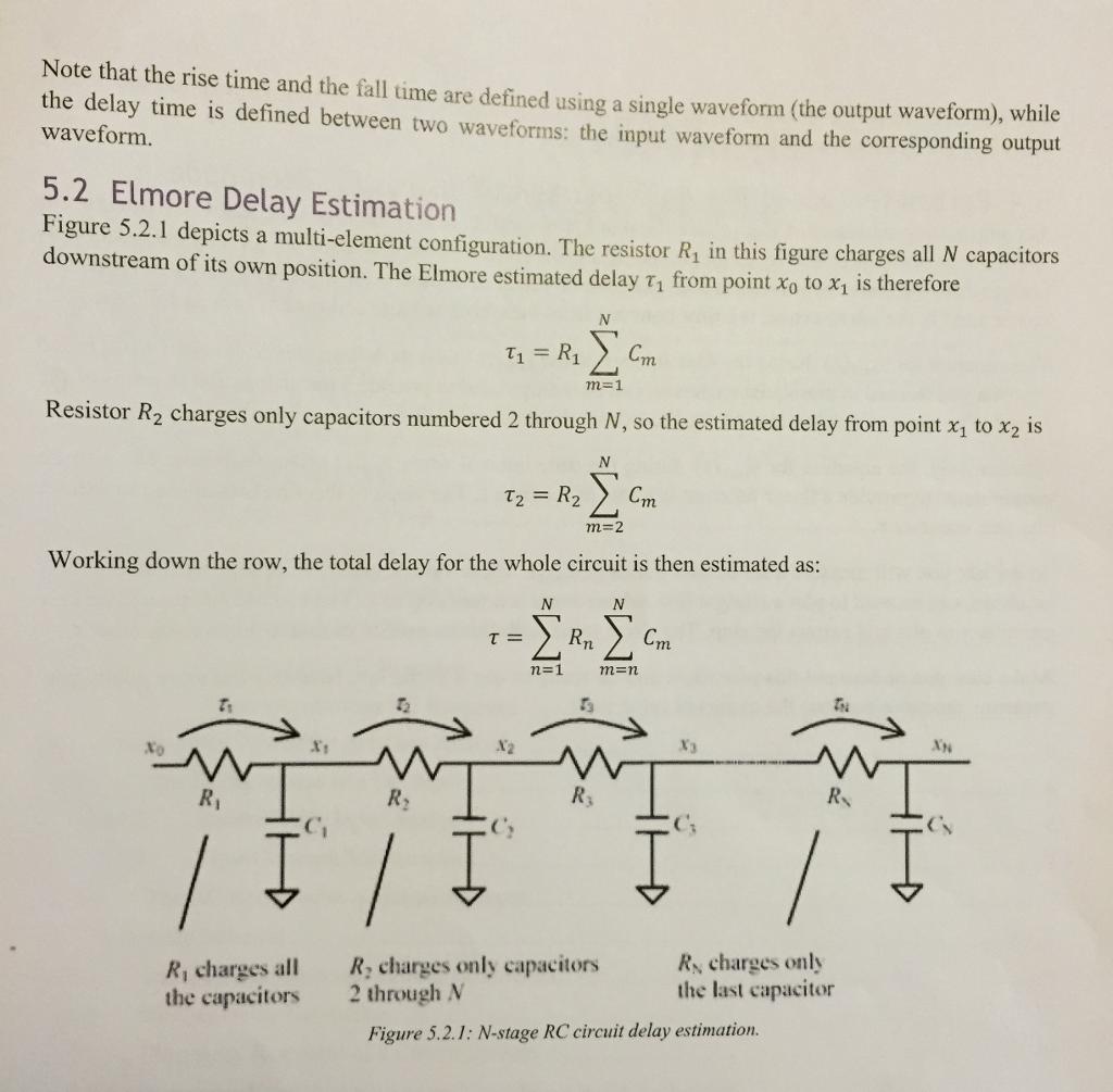 Solved 3.1.4 Multiple-stage RC Circuits Refer to Reference | Chegg.com