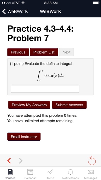 Solved Evaluate the definite integral integral_0^pi 6 sin | Chegg.com