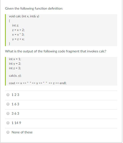 Solved If you are told to write a function to which you will | Chegg.com