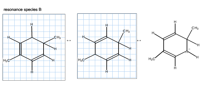 Solved Below are two sets of resonance structures. Where | Chegg.com