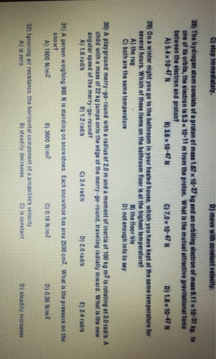 Solved cant rotate image or get image clearer. Answer as | Chegg.com