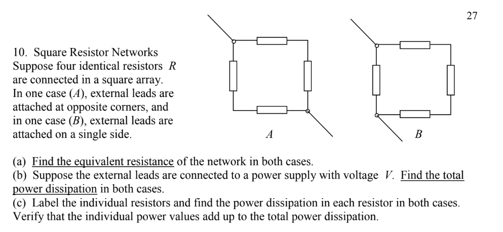 Solved Answers: (a) RA = R, RB = 3/4R (b) PA = (4/3) V2R, | Chegg.com