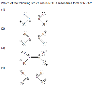 N2o4 Structure