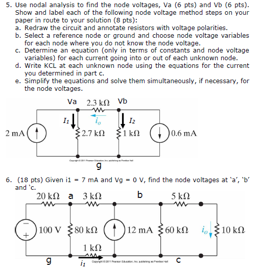 Solved 4. Use voltage and current dividers to find the | Chegg.com