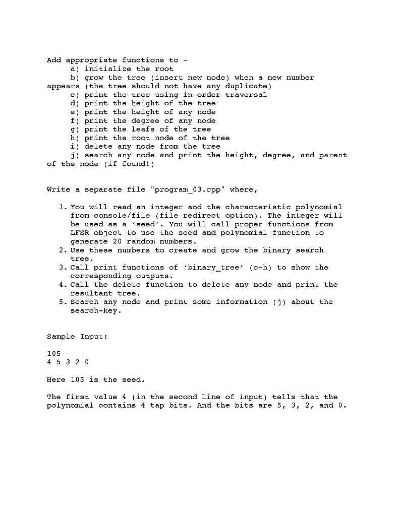 CSCE 2100, Spring 2017 Programming Assignment 03 Full | Chegg.com