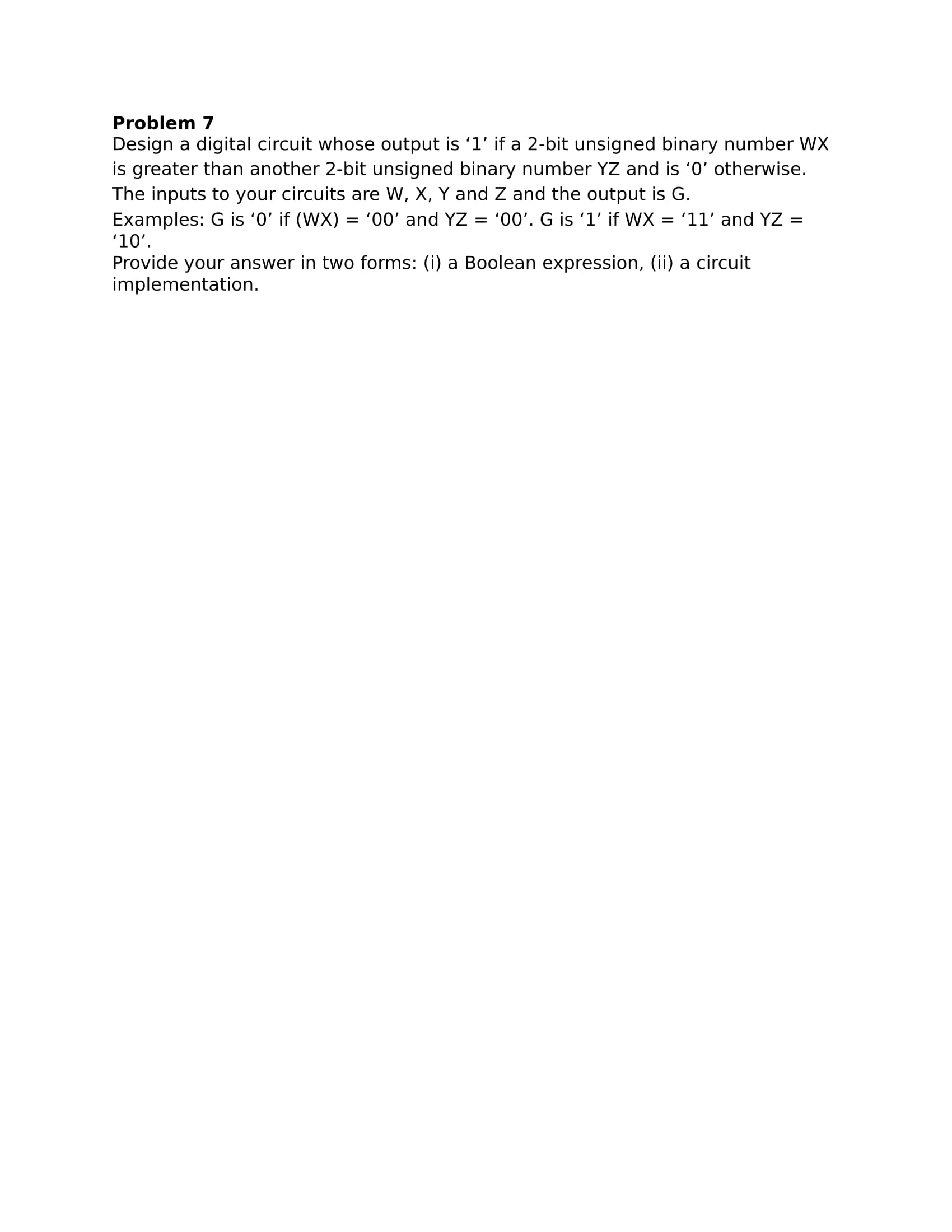 Solved Problem 1 Convert The Following Numbers Unsigned