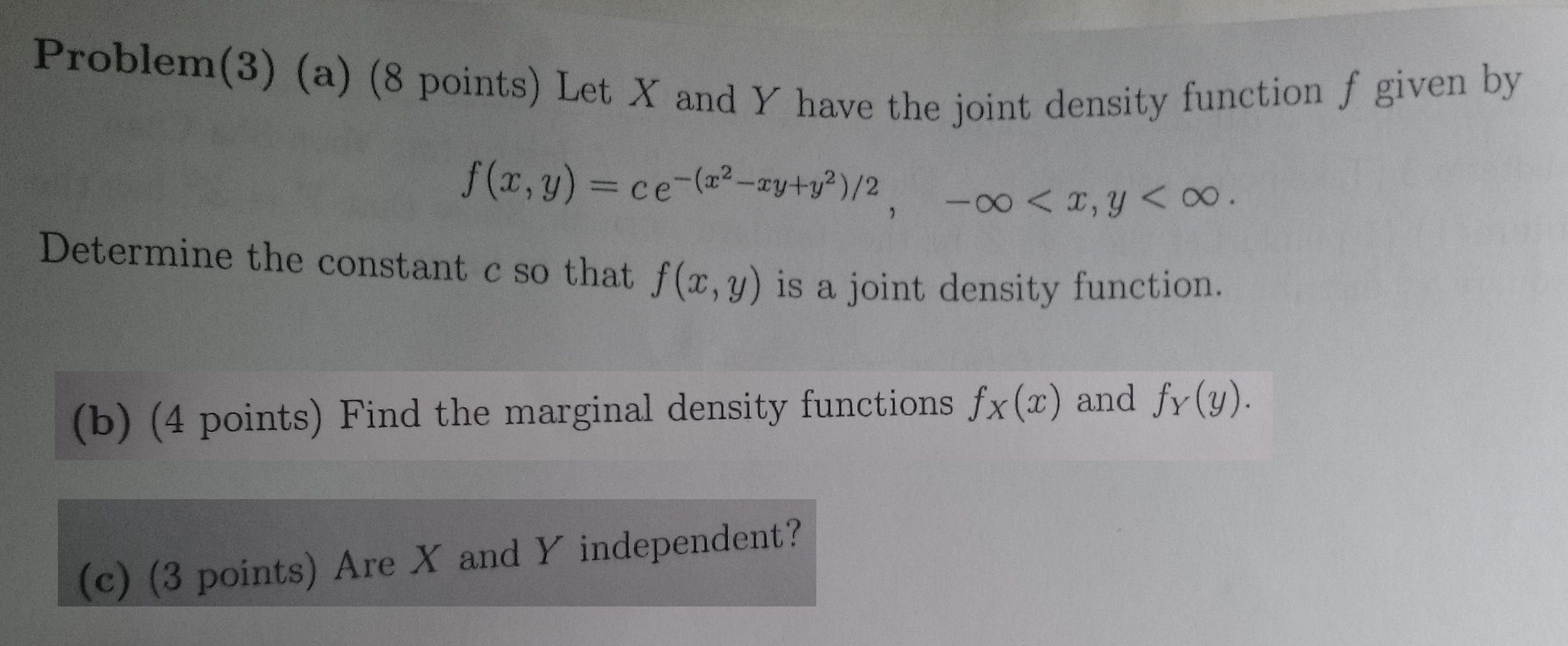 Solved Let X and Y have the joint density function f given | Chegg.com