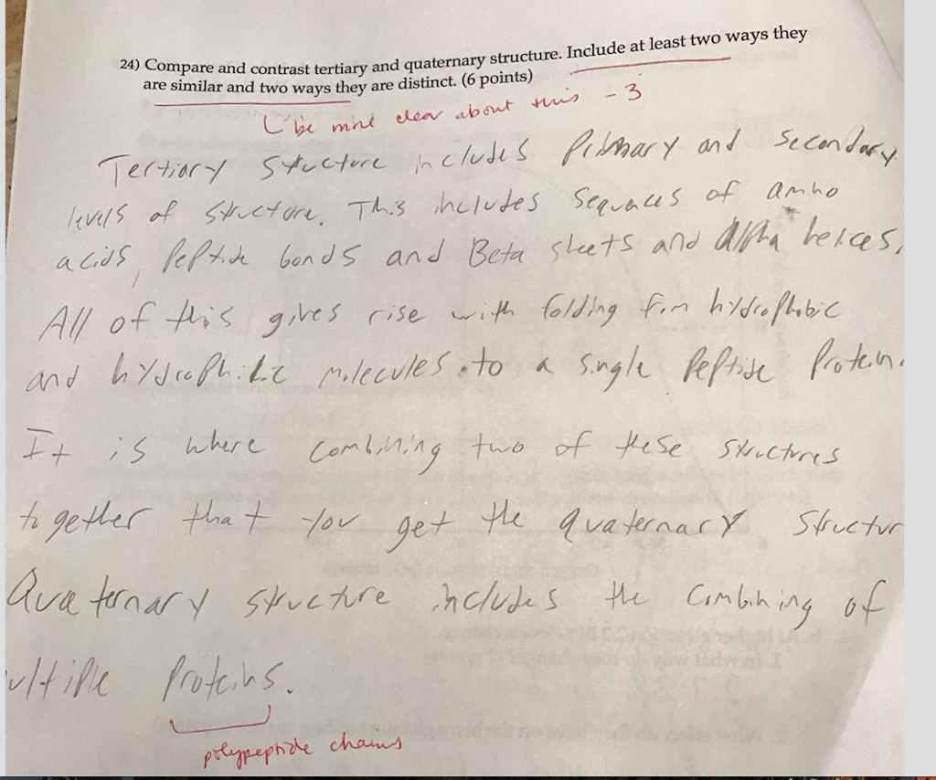 Solved Compare and contrast tertiary and quaternary | Chegg.com