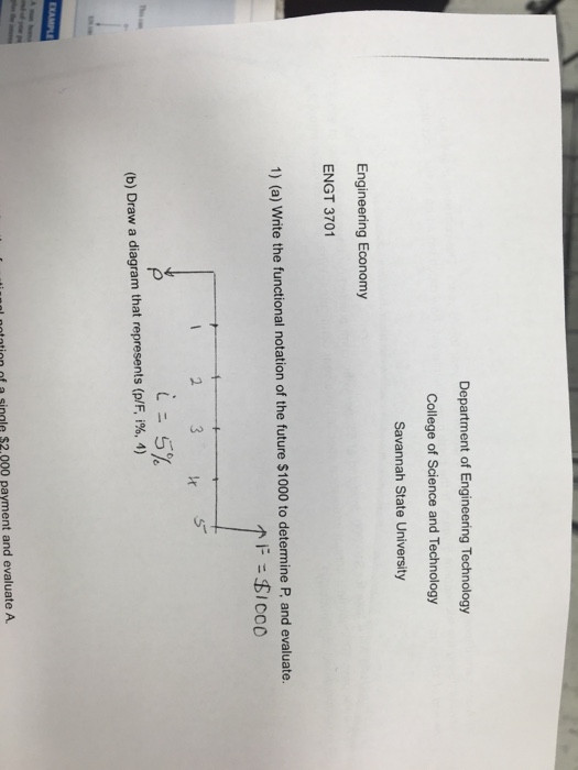 Solved Write the functional notation of the future $ 1000 | Chegg.com