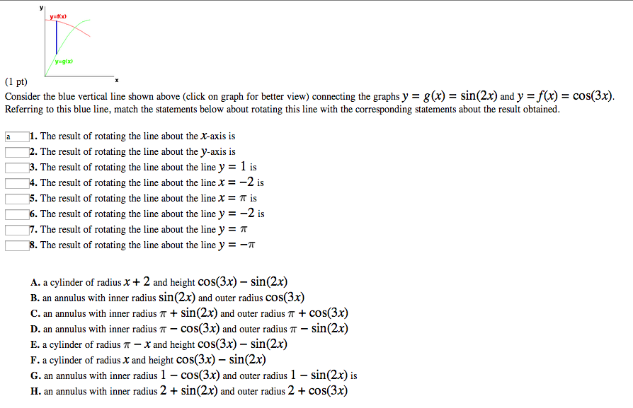 Solved Consider the blue vertical line shown above (click | Chegg.com