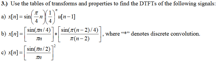 Solved Use the tables of transforms and properties to find | Chegg.com