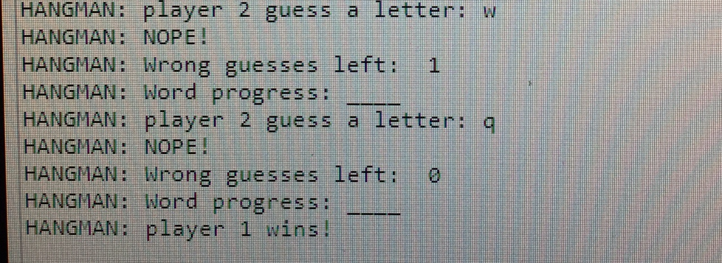 Solved In this assignment you will implement hangman in | Chegg.com