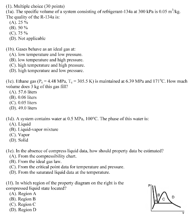 Solved The specific volume of a system consisting of | Chegg.com