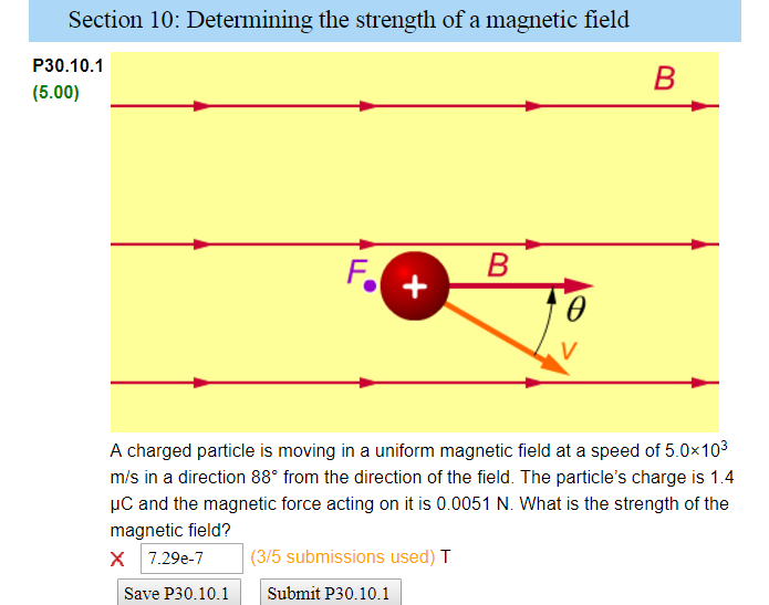 Solved Section 10: Determining the strength of a magnetic | Chegg.com