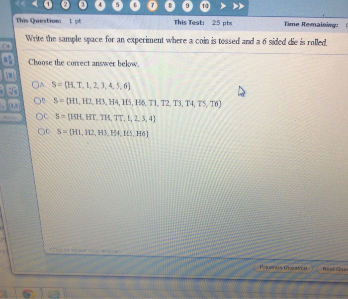 Solved Write the sample space for an experiment where a coin | Chegg.com