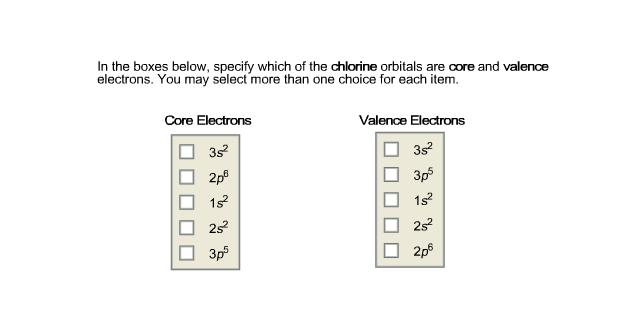 Solved In the boxes below, specify which of the chlorine | Chegg.com