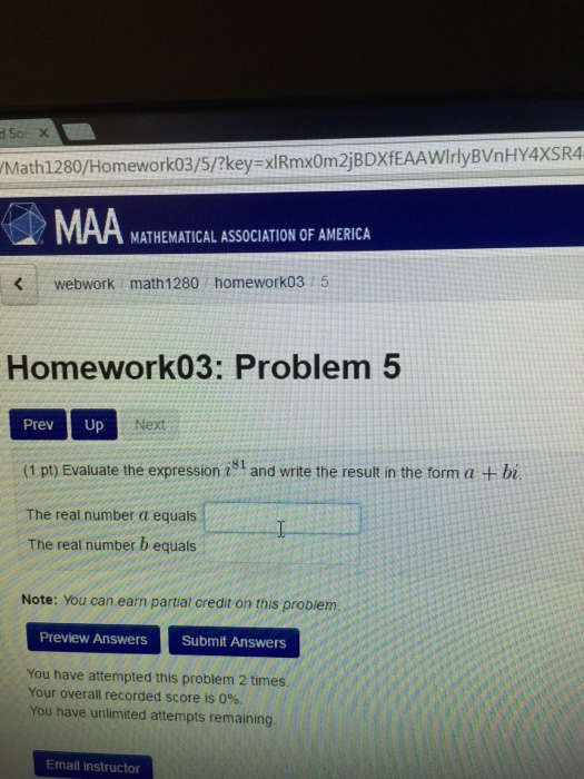 Solved Evaluate The Expression I 81 And Write The Result In Chegg