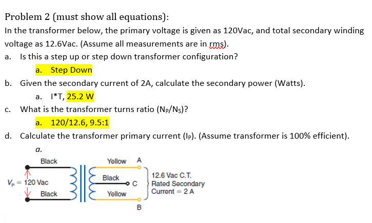 Solved Problem 2 (must show all equations): In the | Chegg.com