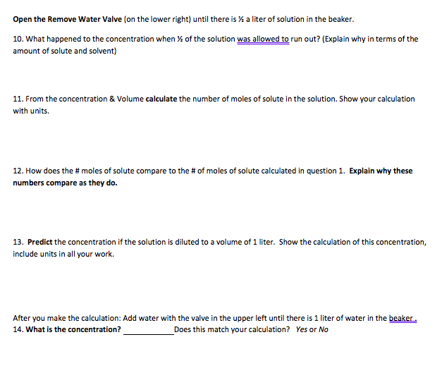Solved ADD WATER HERE SHAKE TO ADD SOLUTE SELECT COMPOUND | Chegg.com