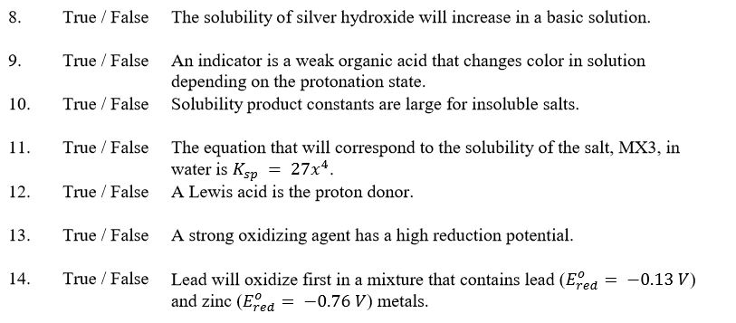 The solubility of silver hydroxide will increase in a | Chegg.com