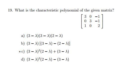 Solved The correct answer is C, although the only conclusion | Chegg.com