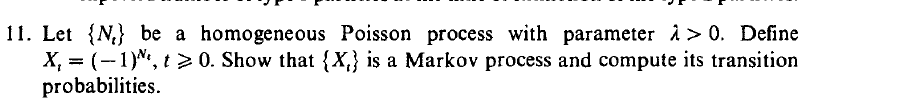 Let {N_t} be a homogeneous Poisson process with | Chegg.com